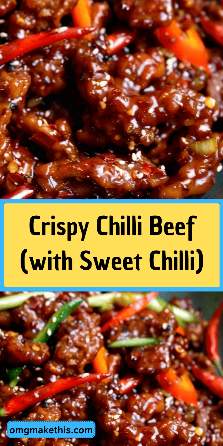 Crispy Chilli Beef with Sweet Chilli Sauce | Omg Make This