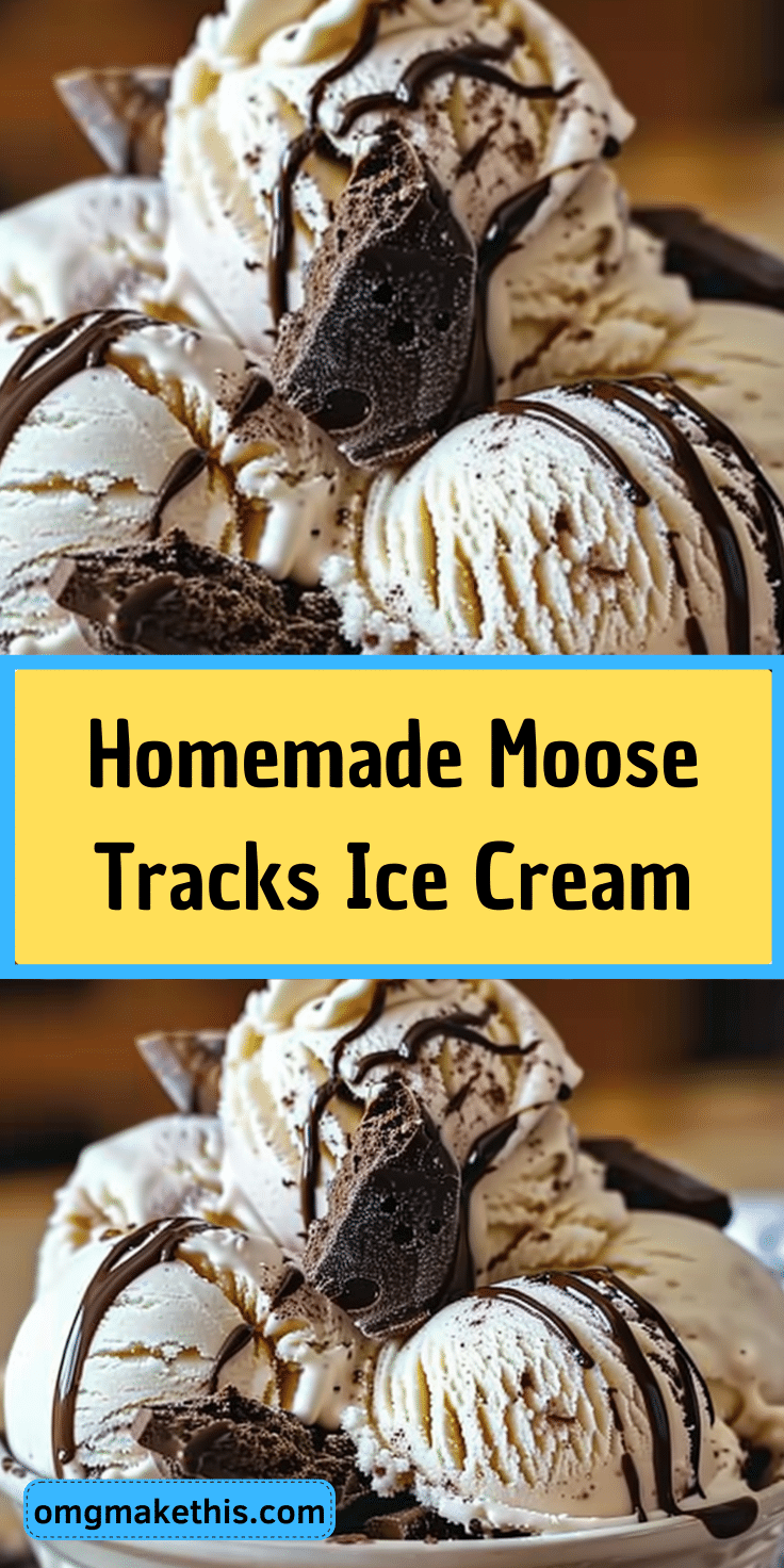 Homemade Moose Tracks Ice Cream | Omg Make This