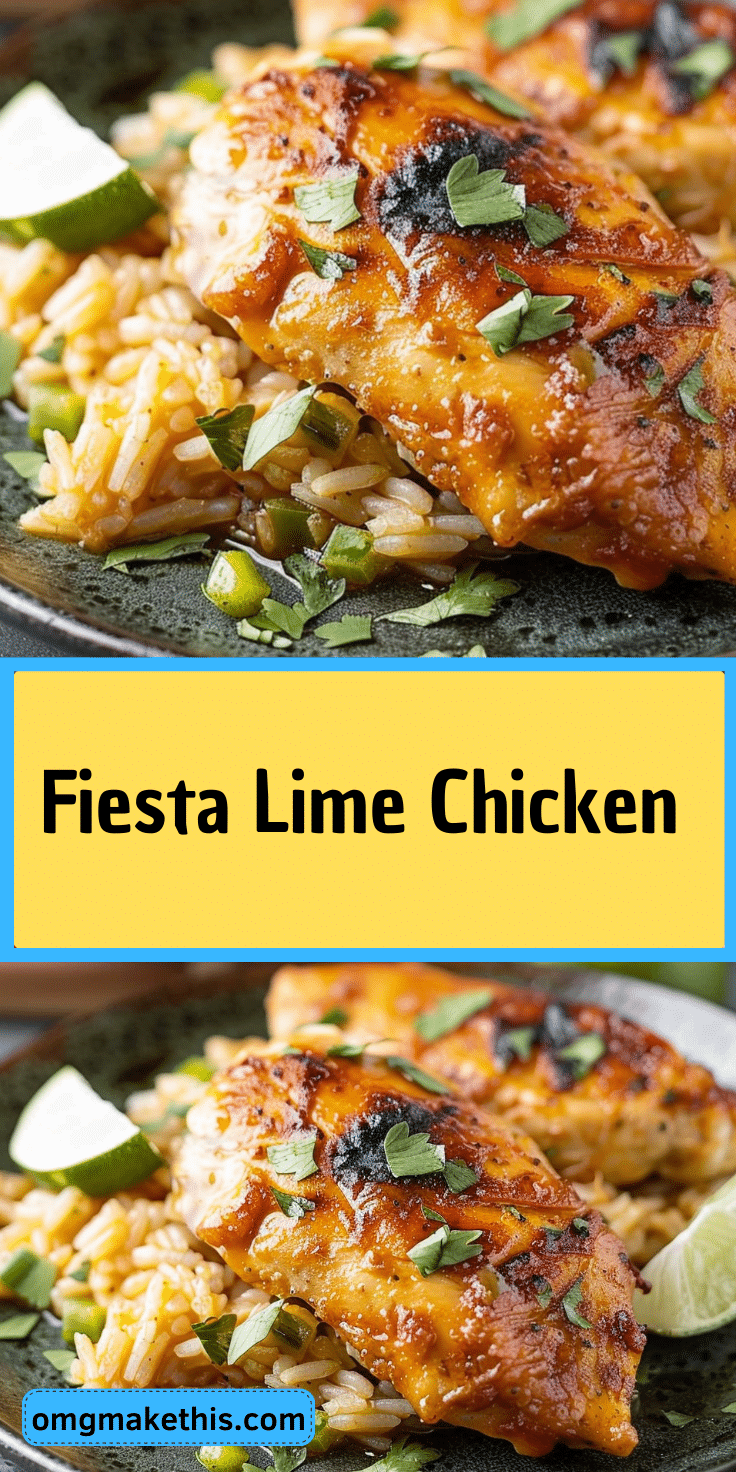 Fiesta Lime Chicken Recipe | Omg Make This