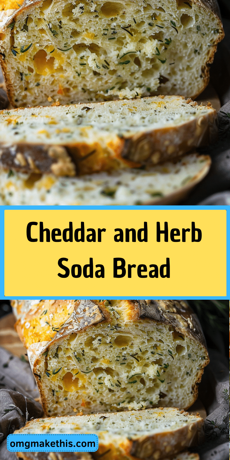 Cheddar and Herb Soda Bread | Omg Make This