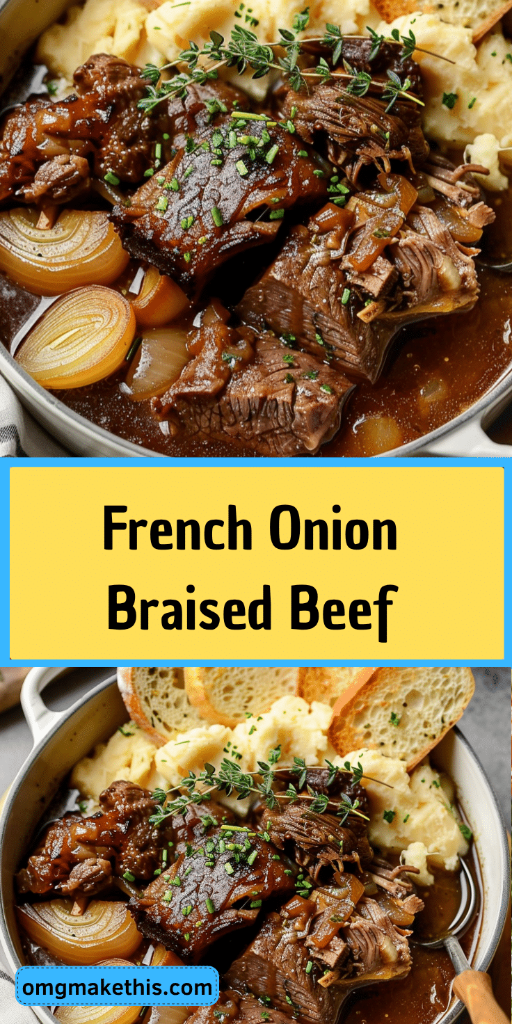 French Onion Braised Beef | Omg Make This