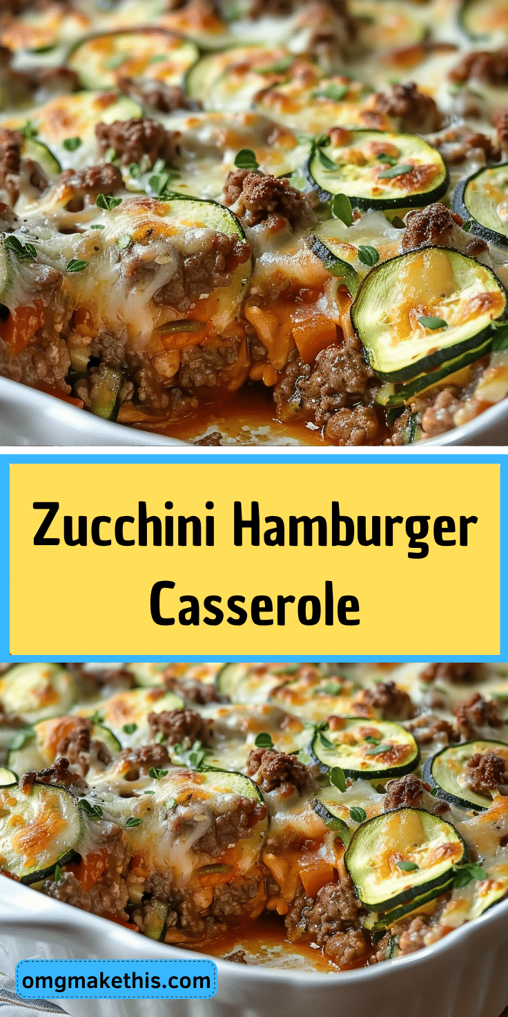 Zucchini Hamburger Casserole | Omg Make This