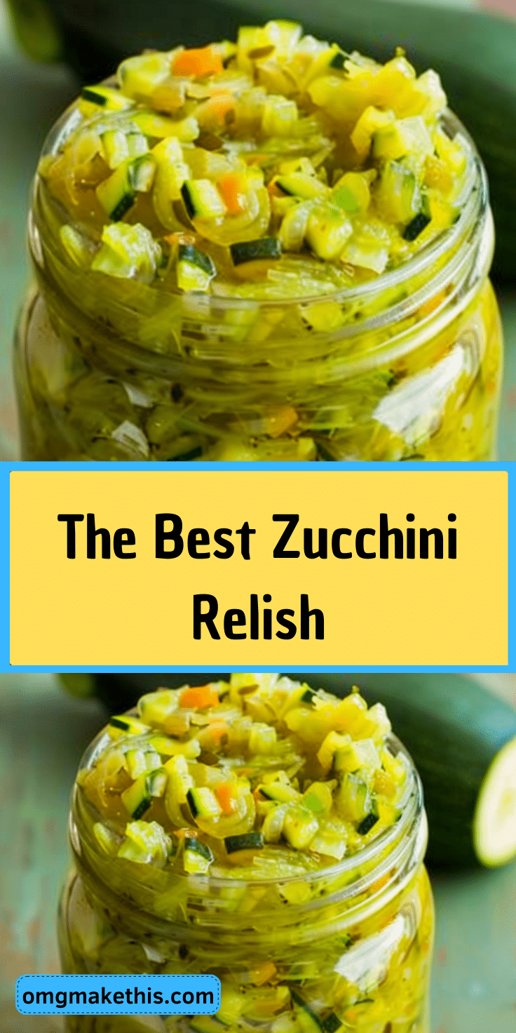 Best Zucchini Relish (Canning, Freezer, or Refrigerator) | Omg Make This