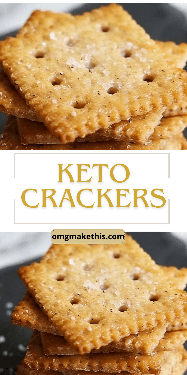 Keto Crackers | Omg Make This