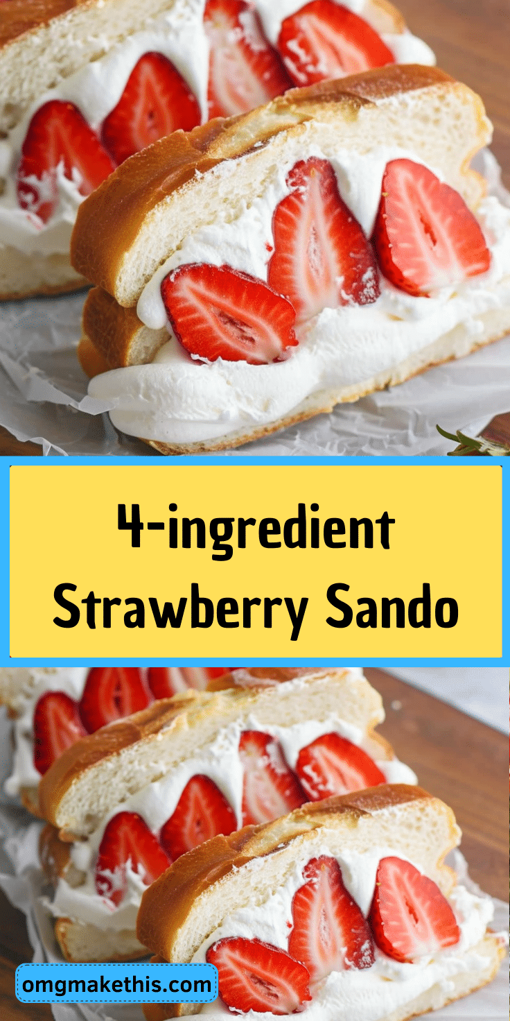 Strawberry Sando | Omg Make This