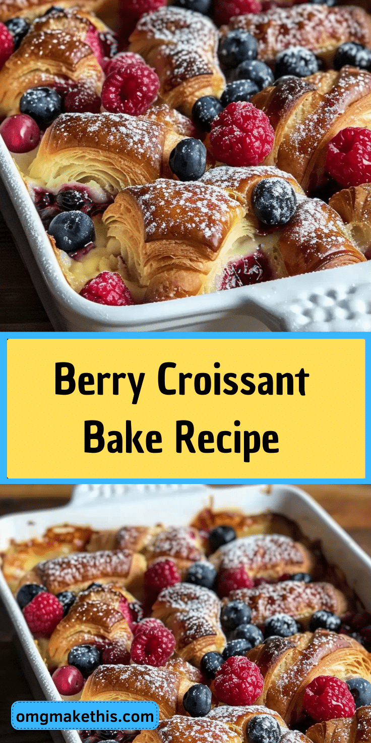 Berry Croissant Bake Recipe | Omg Make This